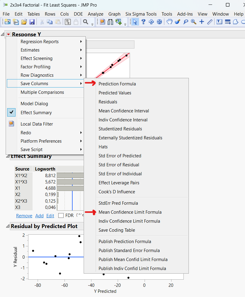 Solved: Export confidence intervals of th profiler - JMP User Community