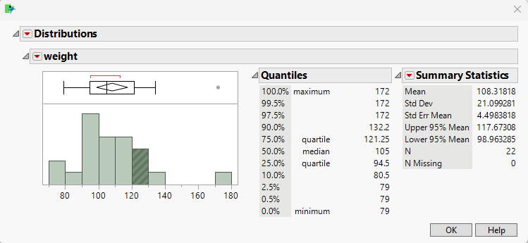 Option to Treat Distribution() as Modal - JMP User Community