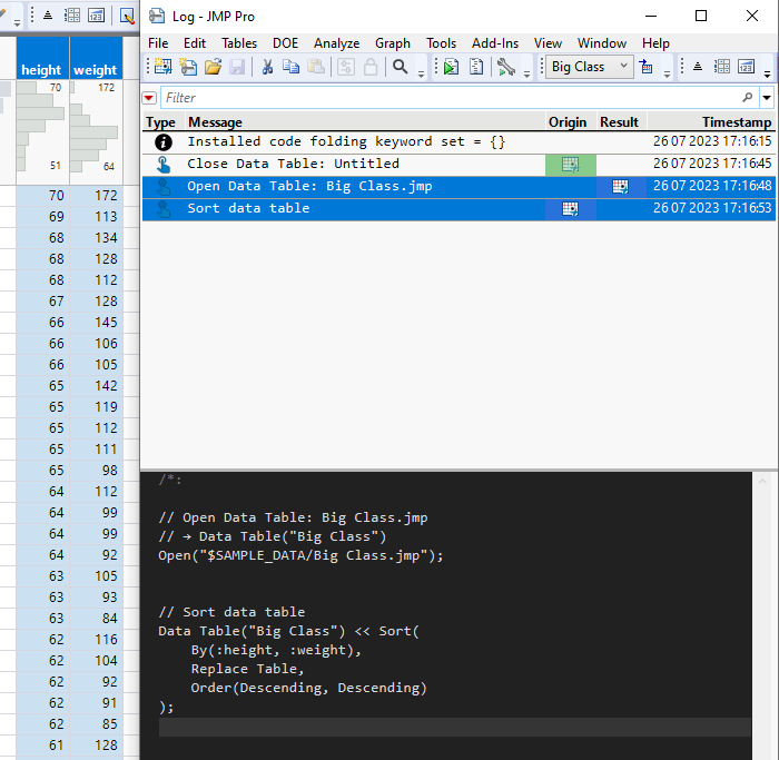 Solved: Sort by - JMP User Community