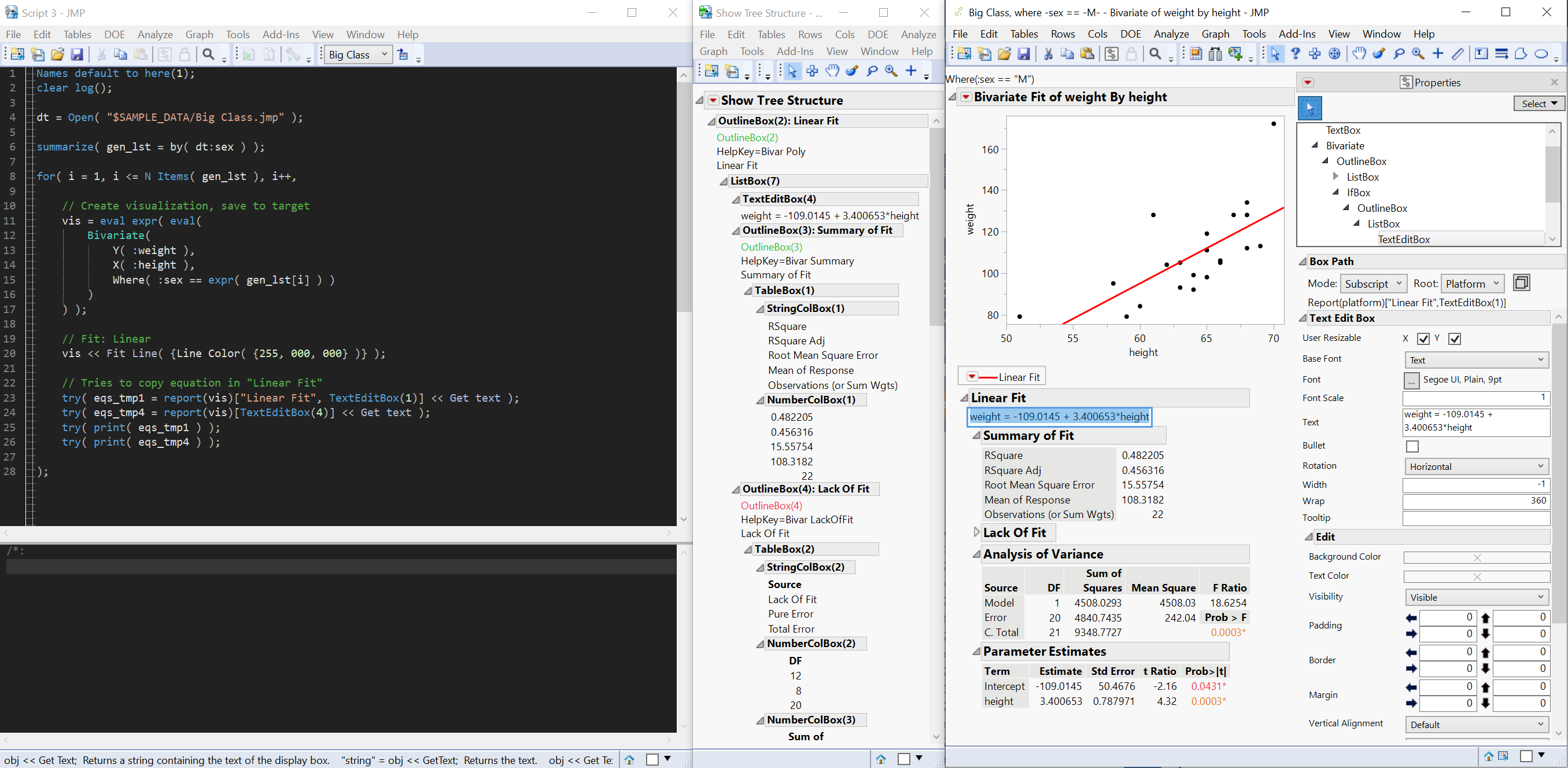 Solved: Get text from reporting platform - JMP User Community