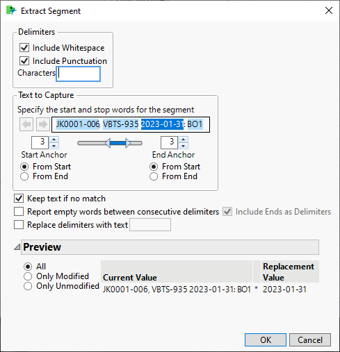 Solved How Can I Scan The Text In One Column And Put A Key Term Into Another Column Jmp