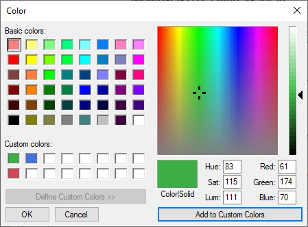 Graph legend color pallete align with default - JMP User Community