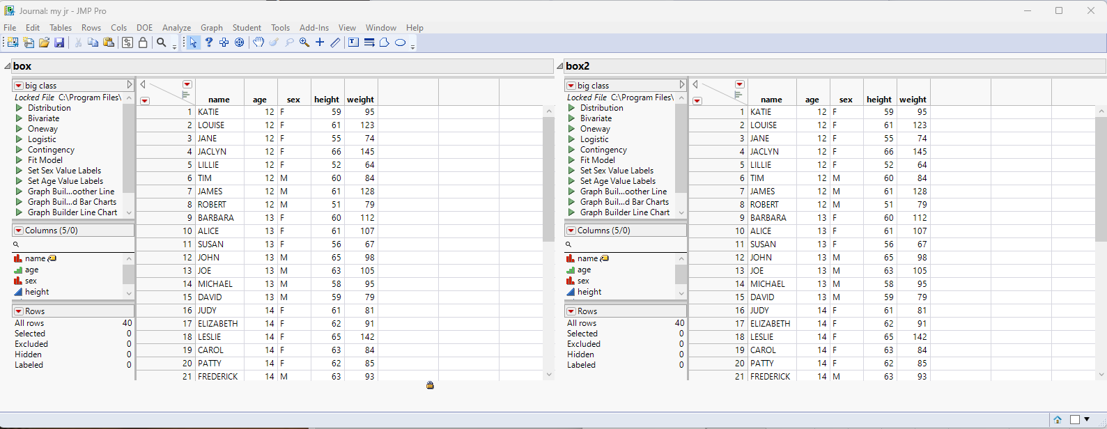 Design of journal - JMP User Community