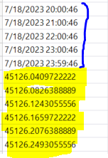Data time format while importing excel sheet - JMP User Community
