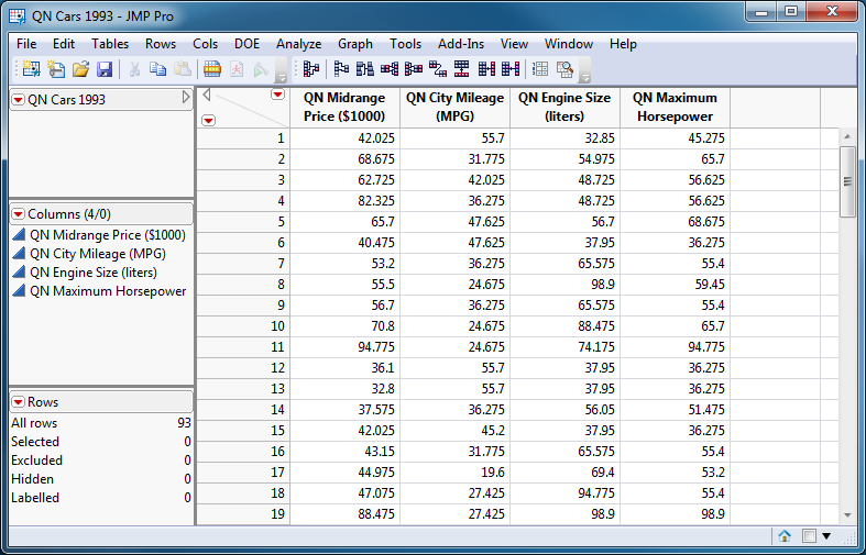 Quantile Normalizer - JMP User Community