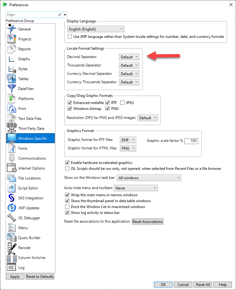 Number Formats With Commas And Periods Jmp Graphical Representation Jmp User Community