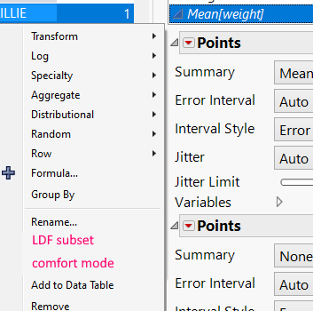 Transform Columns - as comfortable as Summary Statistics? (💚) - JMP ...