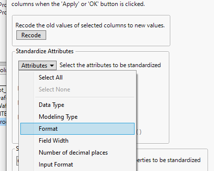 Solved: For big ATE test data - How to keep the col properties format ...