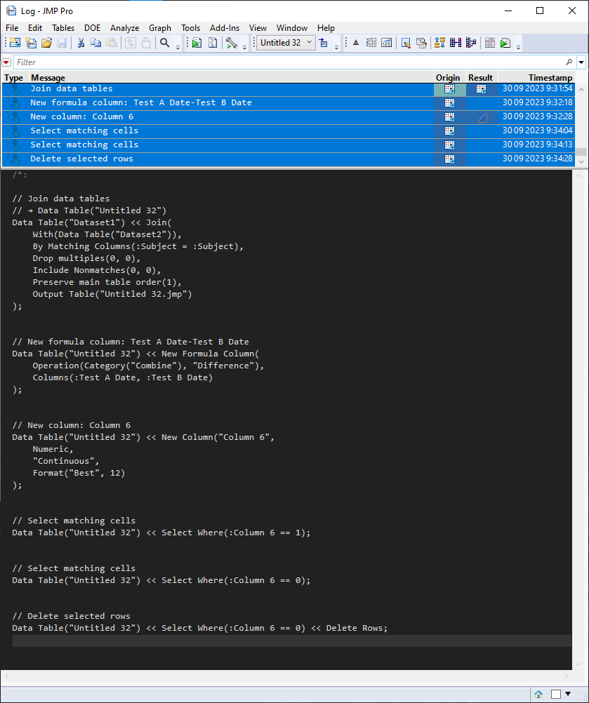 Date Differences In Two Datasets Jmp User Community