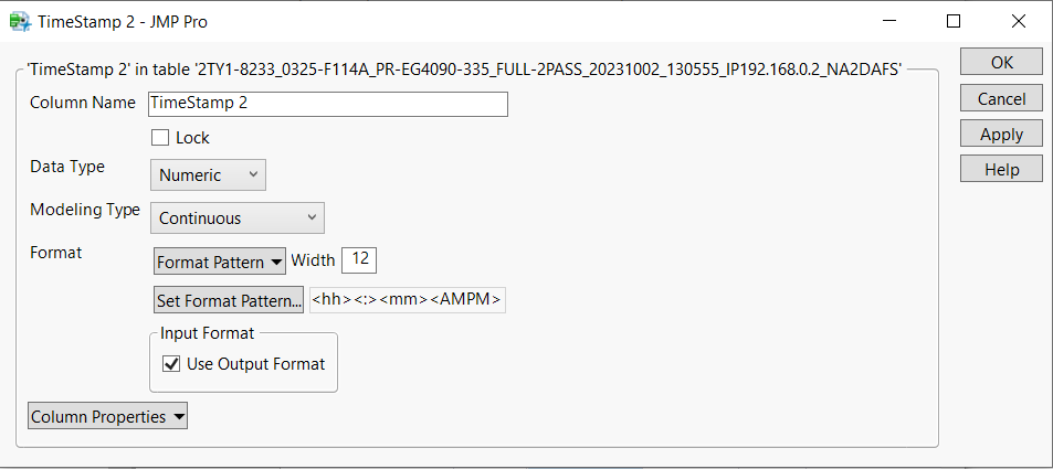 Solved: How to convert 24 Hour into 12 Hour with AM/PM? - JMP User ...