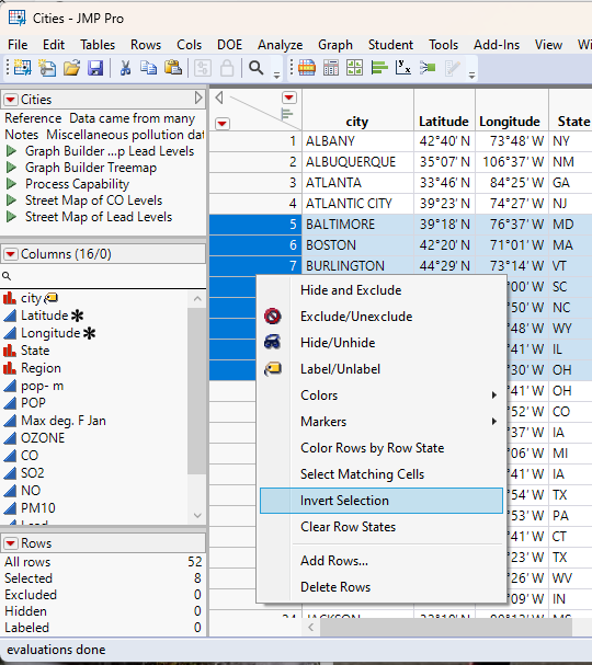 How Do I Filter Categorical Data That Does Not Meet My Location Restriction Jmp User Community