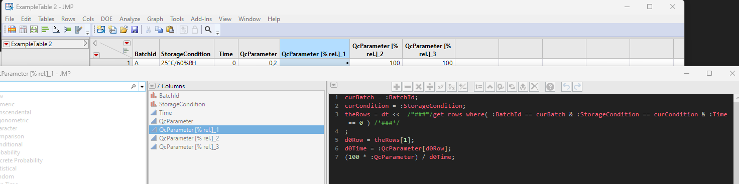 Solved Optimizing A Column Formula For Standardizing Time Resolved