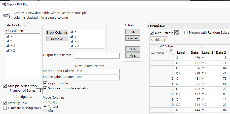 How to Overlay scatterplot of data pairs with separate axes - JMP User ...