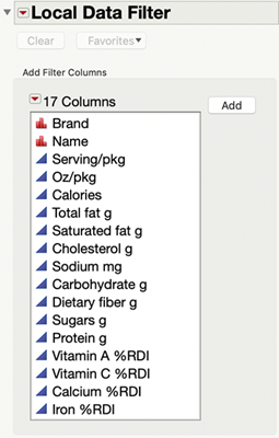 Local Data Filter (macOS) - JMP User Community