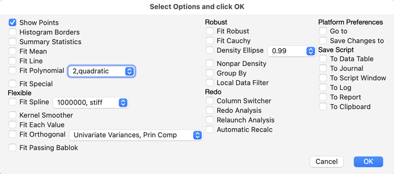 Execute Several Actions (macOS) - JMP User Community