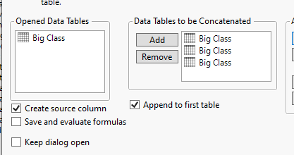 Solved: How can I make a graph from data in multiple data tables without physically join ...