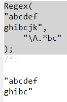Solved: Regex: disable singleline option - JMP User Community