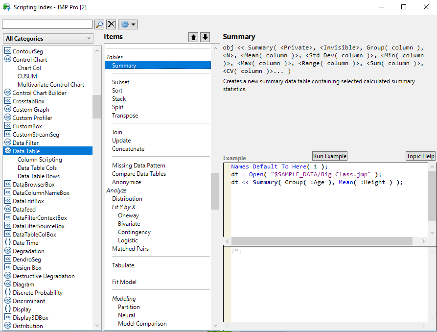Extract The Data From Data Table Jmp User Community