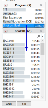 Solved: Linking Data filters - JMP User Community