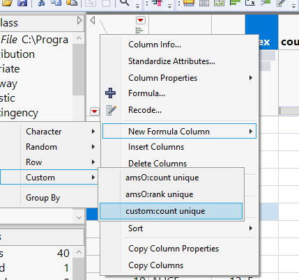 Custom Function - how to reference the column - JMP User Community