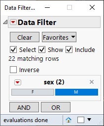 Solved: Automating Local Filters/ Data Filters - JMP User Community