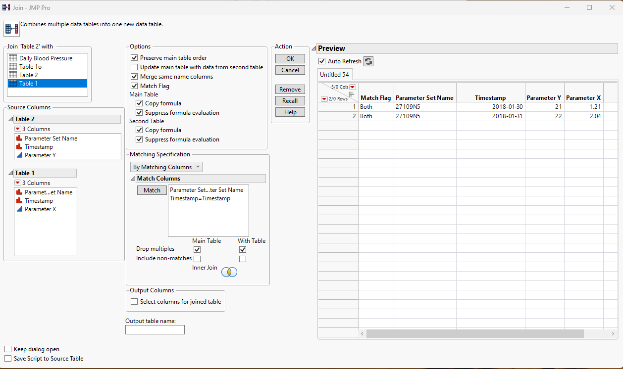 Solved: Many to one Table Join - JMP User Community