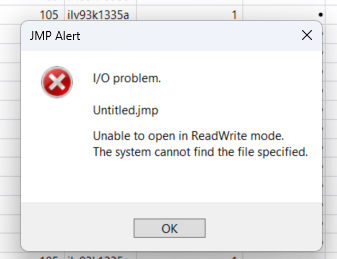 Name of file - JMP User Community