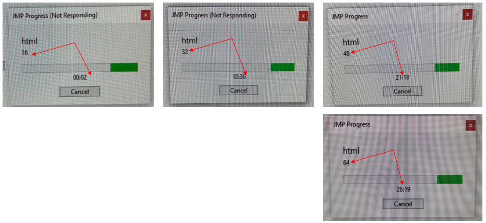 JMP Progress Bar - JMP User Community
