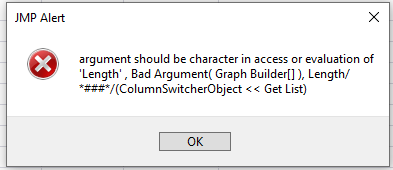 printing something from graph builder stepping through a column ...
