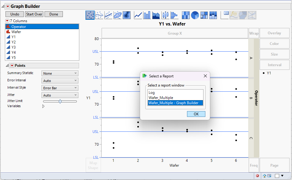 Printing Something From Graph Builder Stepping Through A Column