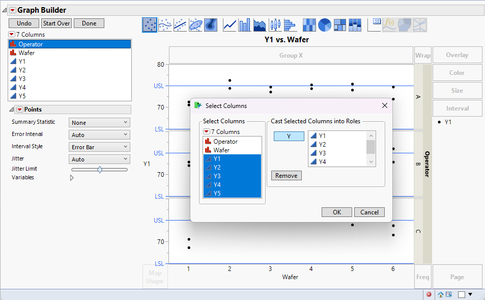 Printing Something From Graph Builder Stepping Through A Column