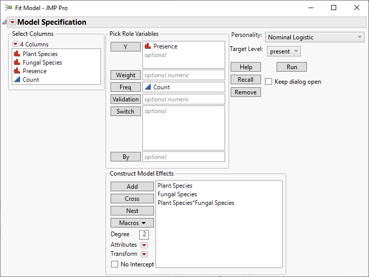 Proper Analyses Of Count Data With Factors Jmp User Community