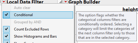 Solved: Implementing dynamic hierarchical filtering in graph builder with local data fil ...