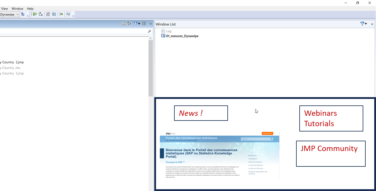 Jmp Home Screen Jmp User Community