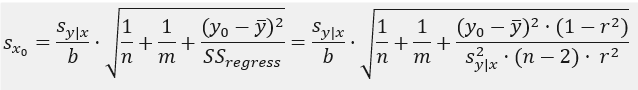 Solved Inverse Prediction Of Sample With Error In Y Jmp User Community