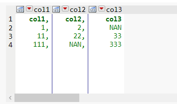 Solved: File Import: specify NAN? - JMP User Community