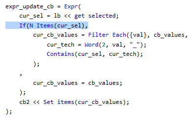Solved: How to get check boxes to be change (or become visible or active) based on a pre ...