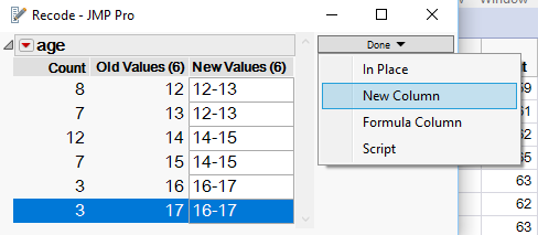 How do I reference data from column A to column B? (I honestly can't find the an... - JMP User ...