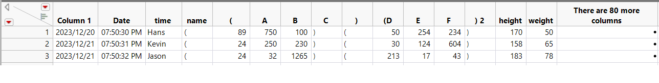 Solved Import Multiple Csv Files But Some Title Format Error Need To