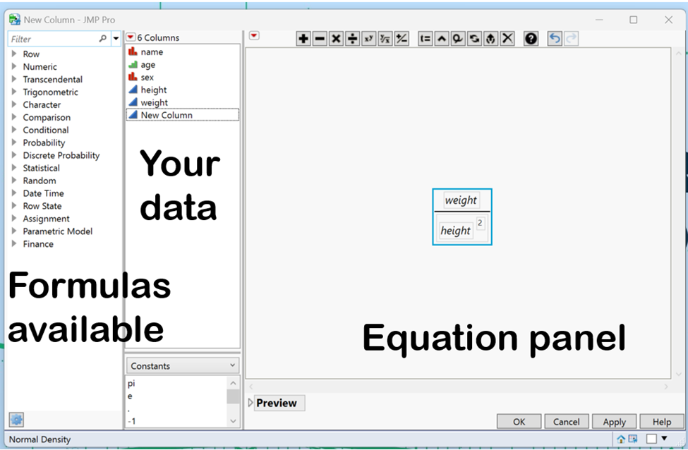Preparing your data - JMP User Community
