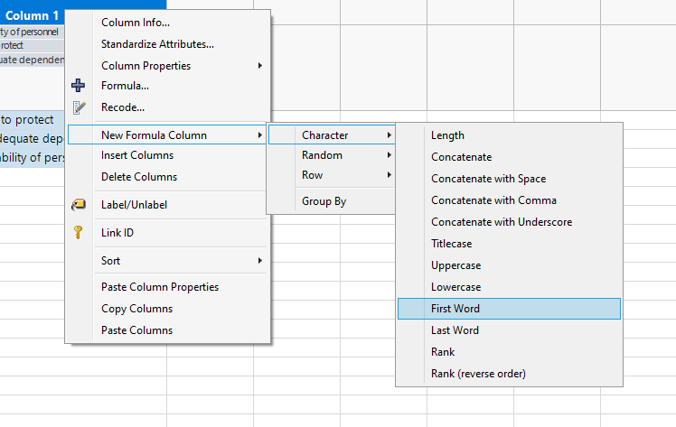 Solved Separating A String Value Jmp User Community