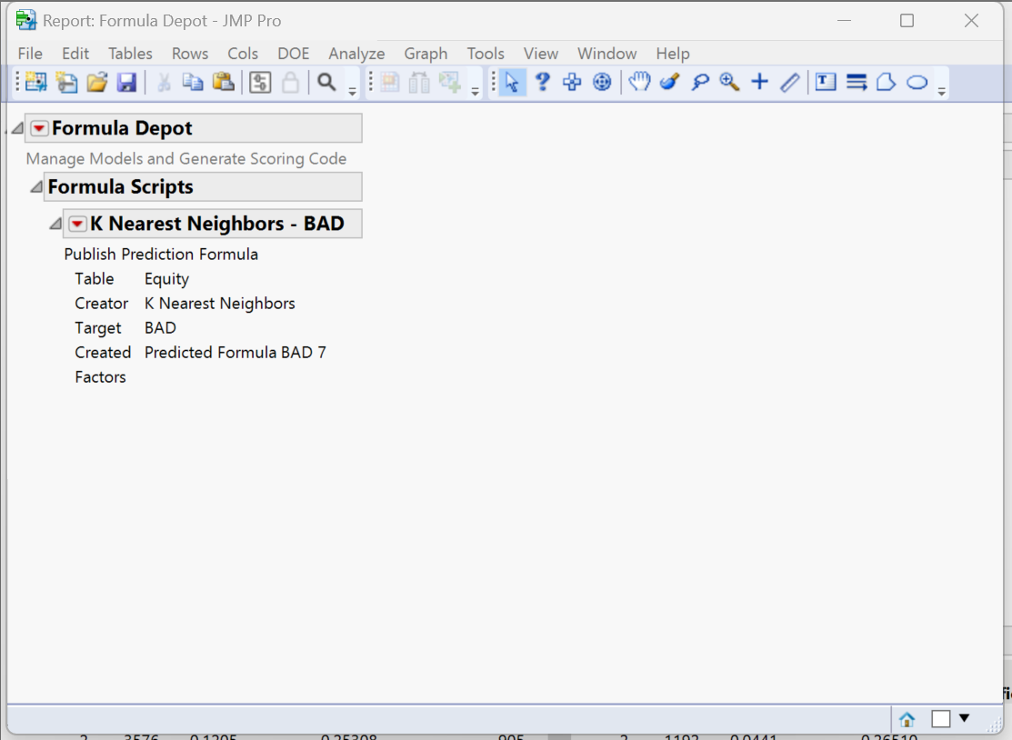 Predictive Modelling With Machine Learning In Jmp K Nearest Neighbours Knn Jmp User Community
