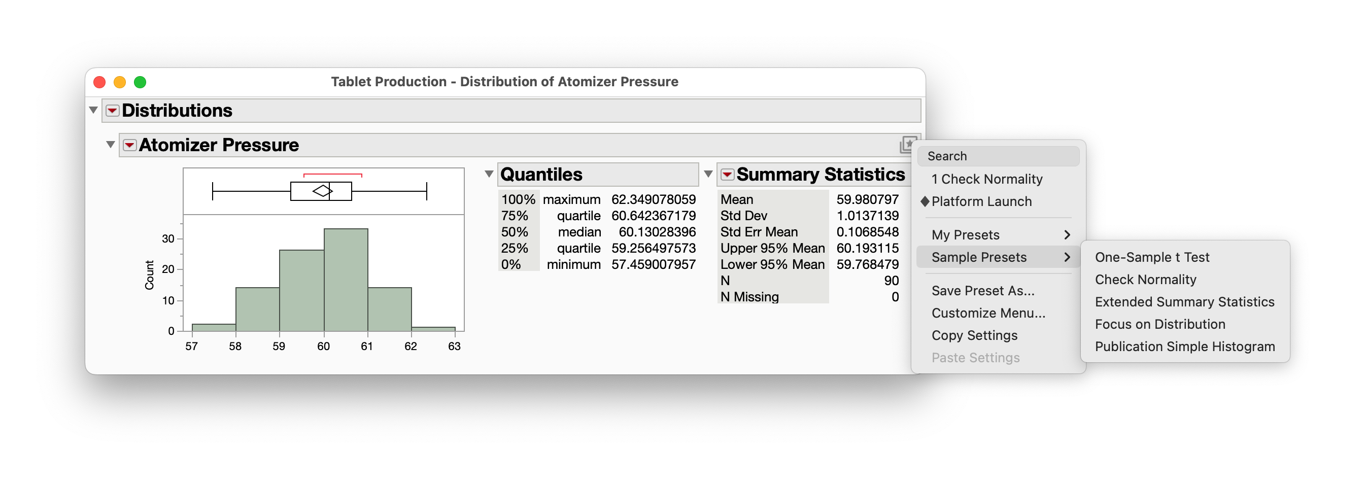 New Platform Presets in JMP® 18 - JMP User Community