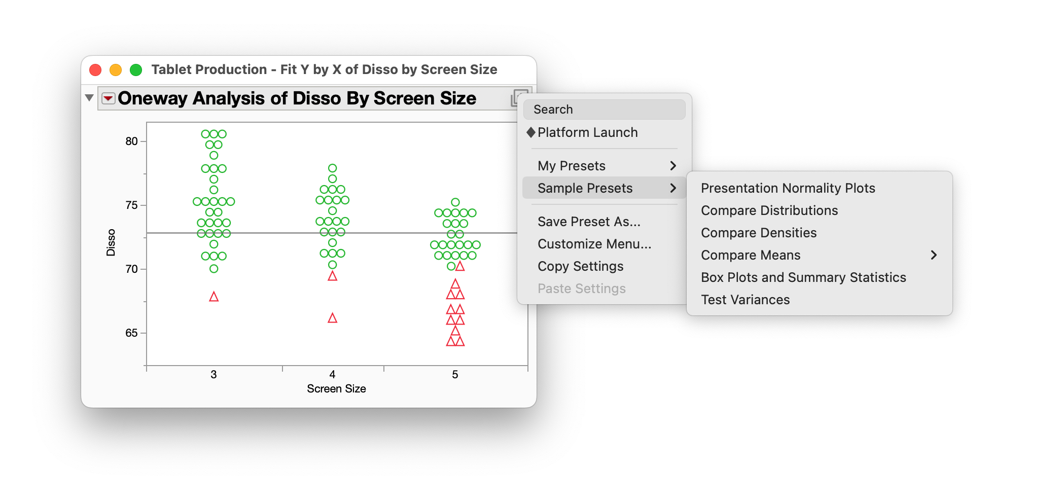 New Platform Presets in JMP® 18 - JMP User Community