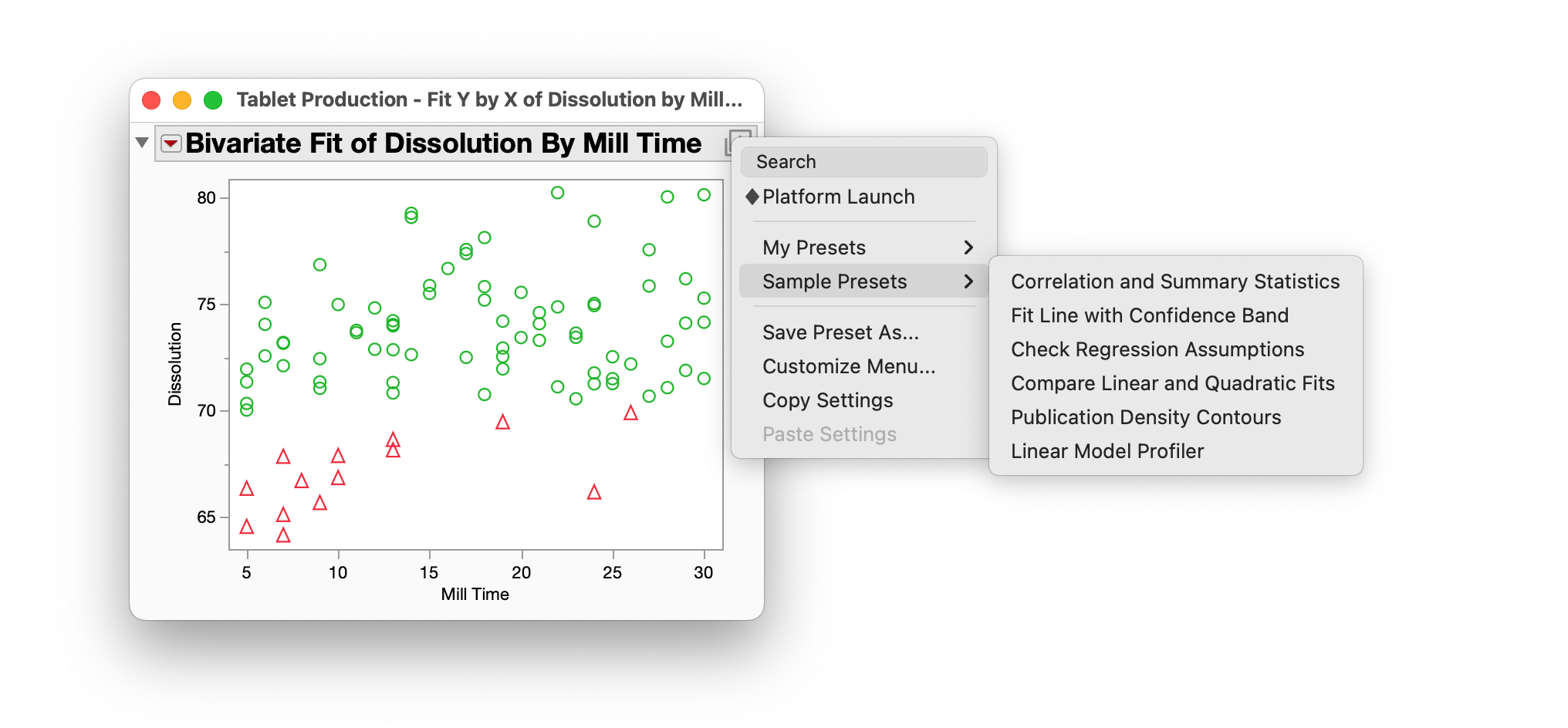 New Platform Presets in JMP® 18 - JMP User Community