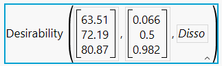 Integral of a Desirability Function - JMP User Community