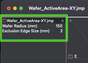 Resizable semiconductor wafer outline and active area shape files - JMP ...