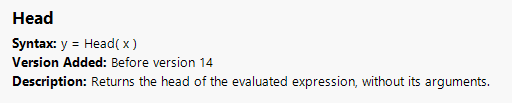 Solved: Does Head evaluate its argument? - JMP User Community