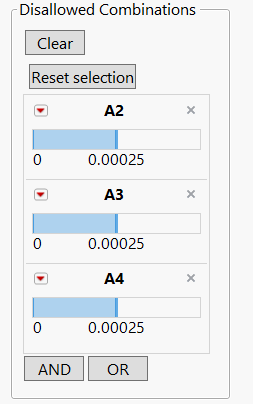 Linear constraints in mixture design - JMP User Community