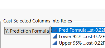 Solved: Disappearance of confidence intervals on profiler - JMP User Community